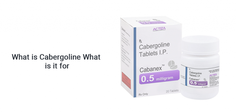 What is cabergoline। What is it for - Peak Mens Health